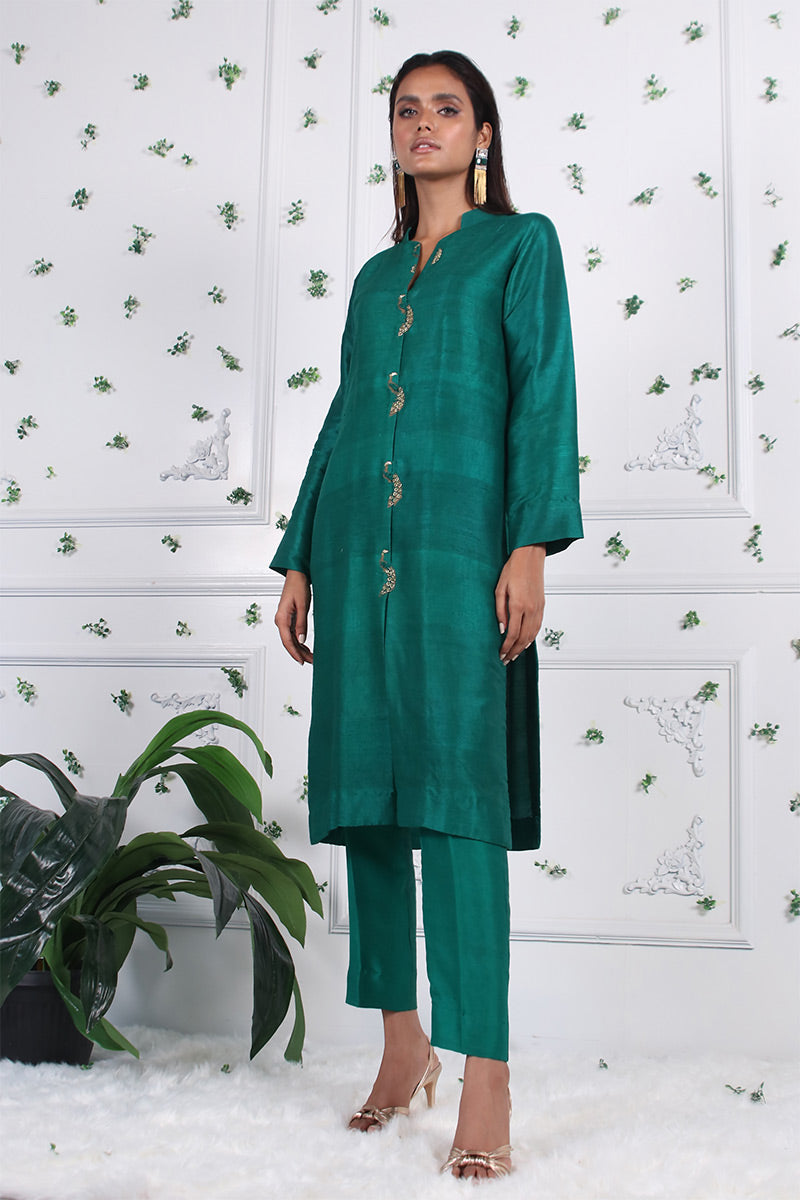 Esmeralda - Matching sherwani set – Shahnaz Anis